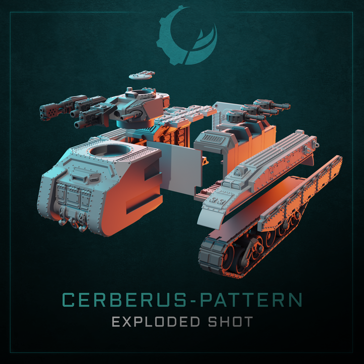 3D Printable Cerberus-Pattern Armored Personnel Carrier by Maelstrom Designworks